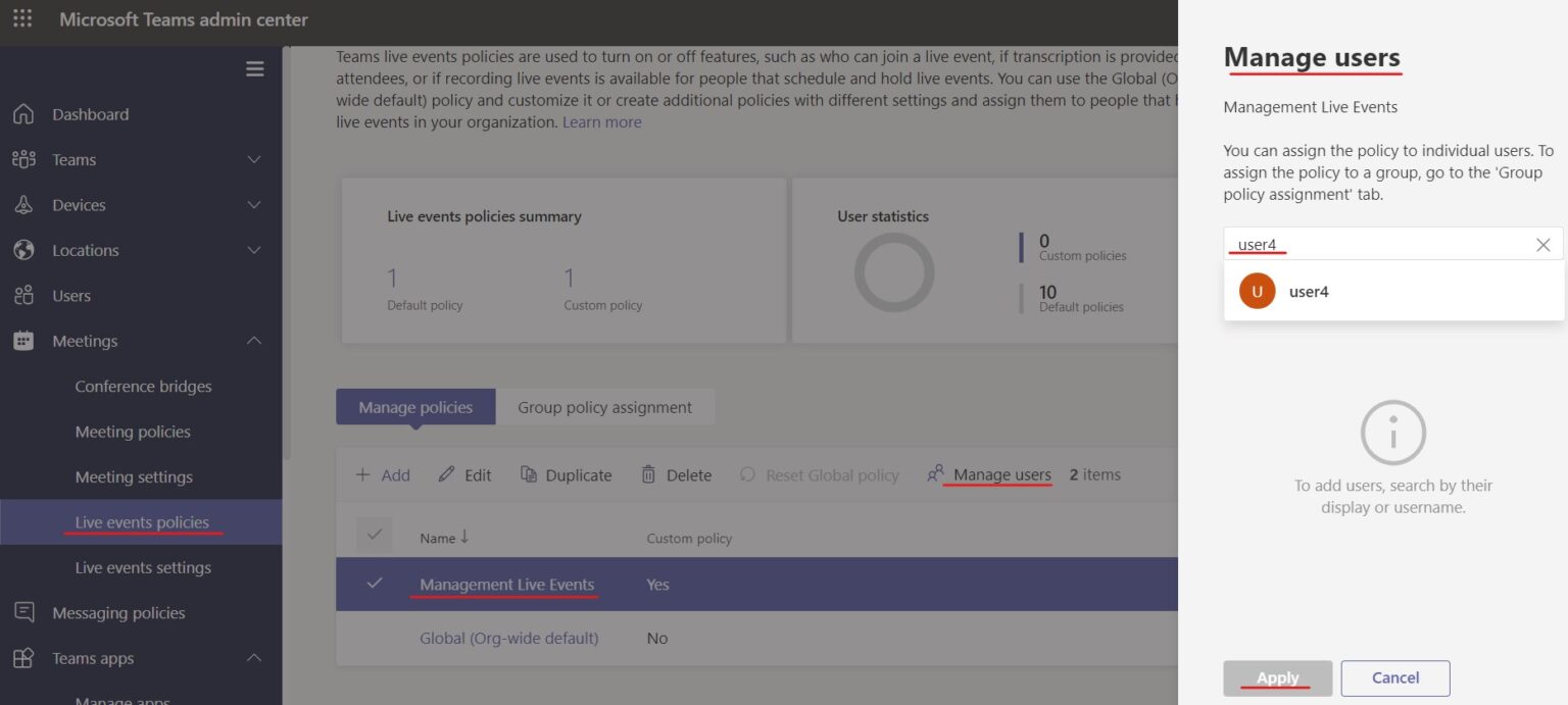 Lab Microsoft Teams – Module 6 Manage Communication in Microsoft Teams