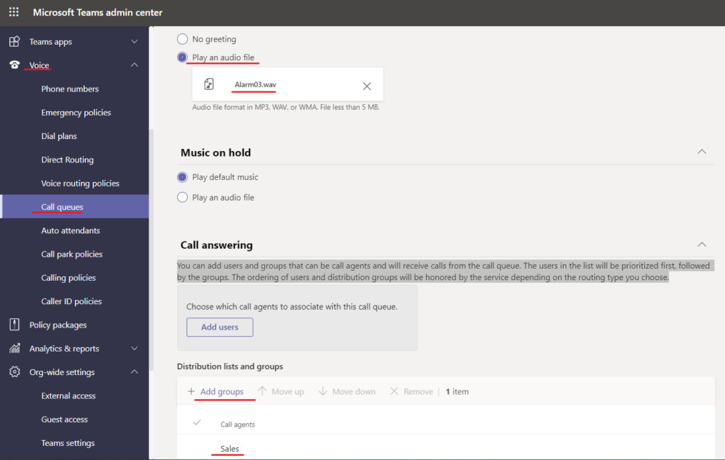 Lab Microsoft Teams – Module 6 Manage Communication in Microsoft Teams