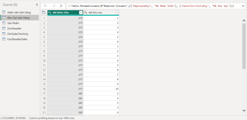 Lab Power BI - Module 3 Clean, Transform, and Load Data in Power BI